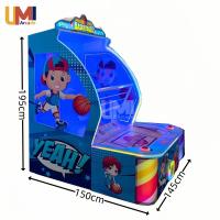 China Kids Mini Basketball Shoot Machine Coin Operated  Basketball Arcade Game for Indoor Children Playground Amusement for sale