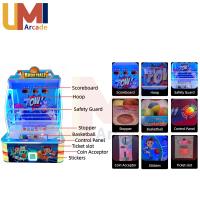 China Kids Mini Basketball Shoot Machine Coin Operated  Basketball Arcade Game for Indoor Children Playground Amusement for sale