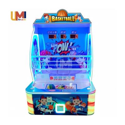 China Basketball Arcade Coin Operated Games Basketball Shoot Machine for Kids and Children Indoor Playground for sale
