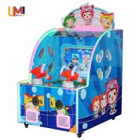 China Indoor Kids Shooting Arcade Games Machines Shooting Range Coin- Operated 32-Inch Screen Video Ball Shooting Game Amusement Park for sale