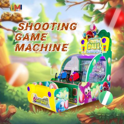 China Children's Indoor Arcade Shooting Machine Crazy Ball Shooting Interactive Video Game for Kids Amusement Park for sale