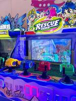 China Rescue Water Shooting Arcade Machine 4 Player Shooting Video Games Coin- Operated Prize Redemption Machine for Indoor Playground for sale