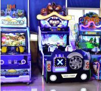 China Crazy Water Shooting Arcade Kids Game Machine Coin-Operated Shooting Simulator 1 Year Metal Plastic for  Children for sale