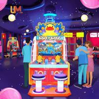 China Water Shooting Kids Arcade Games Safety Protection Design 2 Player Durable Metal Wooden Video Shooting Machine for Amusement for sale