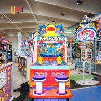 China Water Shooting Kids Arcade Games Safety Protection Design 2 Player Durable Metal Wooden Video Shooting Machine for Amusement for sale