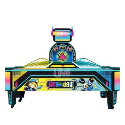 China Luxury Electronic Air Hockey Machines with LED Light Digital Score Arcade Air hockey table machine for sale