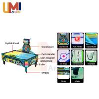 China Luxury Electronic Air Hockey Machines with LED Light Digital Score Arcade Air hockey table machine for sale