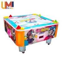 China Air Hockey Table 4 Player Arcade Game Machine Ice Hockey Coin Operated Hockey Shooting Games for Kids and Adults Entertainment for sale