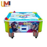 China Air Hockey Table 4 Player Arcade Game Machine Ice Hockey Coin Operated Hockey Shooting Games for Kids and Adults Entertainment for sale