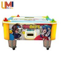 China Air Hockey Table 4 Player Arcade Game Machine Ice Hockey Coin Operated Hockey Shooting Games for Kids and Adults Entertainment for sale