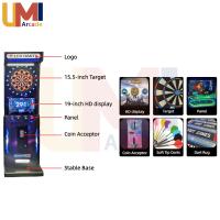 China Coin-Operated Soft Tip Electronic Dart Machines Commercial Bar Amusement Dart Game for sale