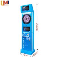 China Coin Operated Durable Soft Tip Dart Machine with Real Time Scoring Arcade Shooting Game for Indoor Playground for sale