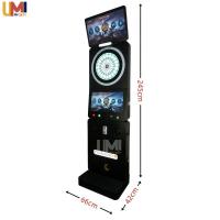 China Interactive bar Game Dual Screen Electronic Dart Machine Electronic Dartboard Arcade Darts Game for Home and Commercial Use for sale