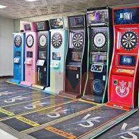 China Coin-Operated Electronic Darts Machine for Bars Clubs Commercial Use Indoor Arcade Game for Sports Shooting Dart Board Sport for sale