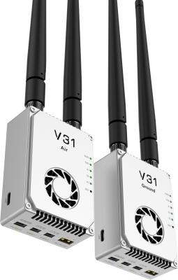 China V31 Digital Video Transceiver Compatible with All Network Protocols for UAV Radio Link with 30km transmission range for sale