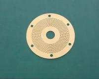 China Micro Hole Stainless Steel Shower Head Plate Chemical Etching Service for sale