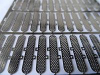 China Custom 0.02-0.4mm Photochemical Etched Metal Mesh Shaver Foil for Electric Shavers for sale