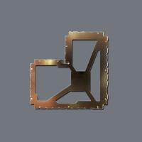 China Custom EMI Shielding Parts Precision Photo Etched Metal Components for sale