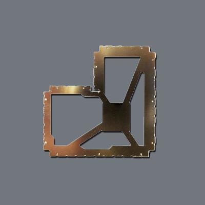 China Custom EMI Shielding Parts Precision Photo Etched Metal Components for sale