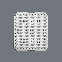China 0.5mm Aluminum Etching Precision Parts for Electronics with ±0.01mm Tolerance and EMI Shielding for sale