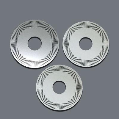 China Precision Etched Optical Encoder Discs for Rotary Encoder Applications for sale