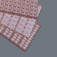 China Custom Copper Lead Frame Photo Chemical Etching Service 0.07mm to 0.2mm Thickness with ±0.05mm Tolerance for sale