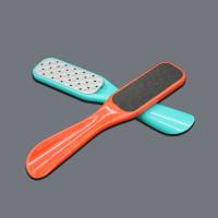 China Stainless Steel Etched Foot File Callus Remover Pedicure Tool Professional for sale