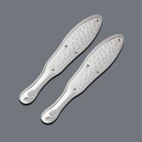 China Custom Precision Metal Foot File Chemical Etching Stainless Steel Foot Rasp for sale