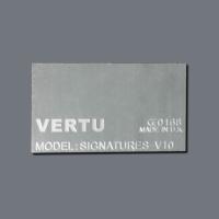 China Custom Metal Aluminum Labels & Nameplates 80×50mm with ISO 14443A/B Certification and 0.02-1.2mm Thickness Options for sale