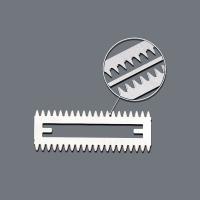 China Stainless Steel Etched Shaving Razor Blade 0.05mm to 0.3mm Thickness with ±0.01mm Tolerance for sale