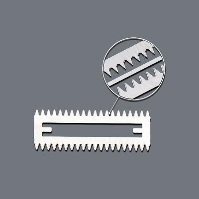 China Stainless Steel Etched Shaving Razor Blade 0.05mm to 0.3mm Thickness with ±0.01mm Tolerance for sale