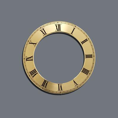 China Precision Copper Chemical Etching Watch Dial 0.5mm Thick for Luxury Timepieces with Custom Patterns for sale