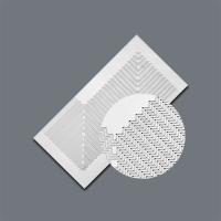 China Etched Bipolar Plate Precision Metal Bipolar Plates for PEM Fuel Cells for sale
