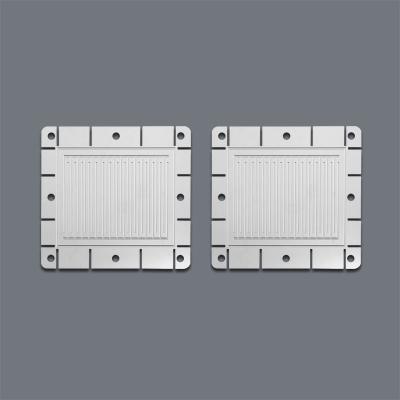 China Custom Hydrogen Fuel Cell Flow Field Plate Precision Etched Stainless Steel for sale
