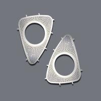 China Custom Car Microphone Grille Precision Etched Stainless Steel Mesh for sale