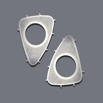 China Custom Car Microphone Grille Precision Etched Stainless Steel Mesh for sale