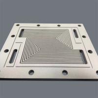 China PCHE Etched Heat Exchanger Plates with ±0.01 mm Tolerance and High Thermal Efficiency Microchannel Design for High-Pressure Hydrogen Systems for sale