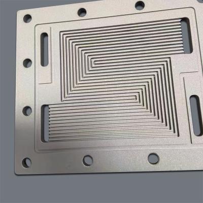 China PCHE Etched Heat Exchanger Plates Chemical Etched Stainless Steel Microchannel Plates for Heat Transfer for sale