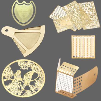 China Custom Copper Etched Bookmark Crafts - Gold/Silver/Bronze Plating - OEM Custom Size Options for sale