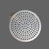 China Precision Etched Shower Head Plate Stainless Steel Micro Hole Spray Disc for sale