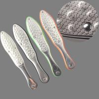 China Double-Sided Stainless Steel Callus Remover Foot File for Dead Skin Removal & Foot Scraper for sale