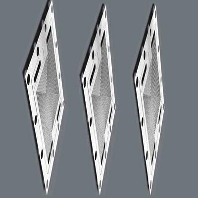 China Chemical Etching Metallic Bipolar Plate Manufacturing Service for Fuel Cells and Electrolysers with 0.1mm Precision for sale