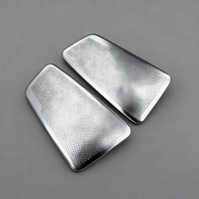 China Custom Stainless Steel Car Speaker Grille Perforated Metal Mesh for Auto Audio Speakers for sale