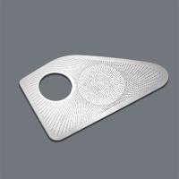 China Custom Photo Chemical Etched Automotive Speaker Grills 0.1mm Hole Precision for sale