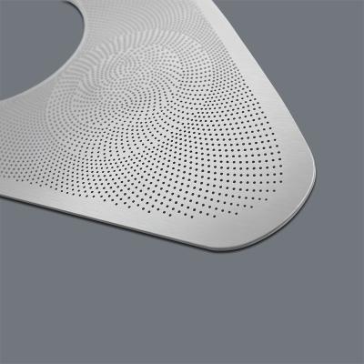 China Automotive Speaker Grilles Custom Etched Metal Mesh Covers OEM Supplier for sale
