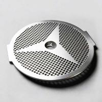 China Chemical Etched Mercedes-Benz Speaker Meshes 0.03mm Hole High Acoustic Transparency for German Market for sale