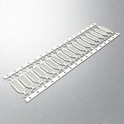 China Chemical Etching Custom High Precision Photo Etched Stainless Steel Mesh 0.03mm for Mobile Phone Speaker for sale