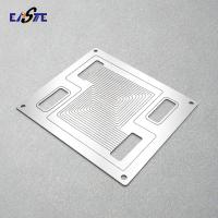 China Precision Stainless Steel Photo Etching 0.6mm Custom Micro Flow Channel Metallic Bipolar Plate for sale