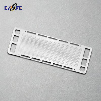 China Titanium Etching Service For Custom 0.6mm Thickness Micro Flow Channel Metallic Bipolar Plate for sale