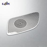 China Photo Etched Stainless Steel Speaker Grill 0.02mm Micro Holes Custom Automotive Audio Mesh for sale